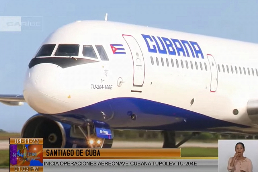 Самолет Ту-204 приступил к пассажирским перевозкам на Кубе - AEX.RU
