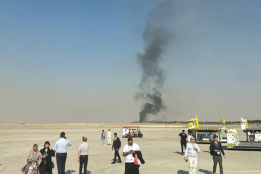 ВВС Индии: пилот разбившегося на авиашоу в Дубае истребителя погиб - AEX.RU