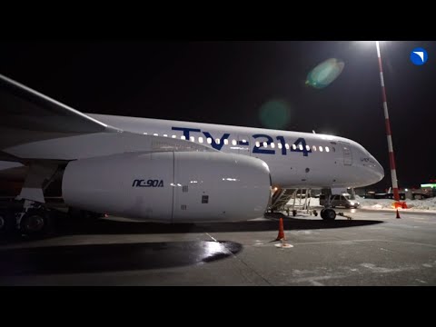 Aviation EXplorer - Фото/видео - Ту-214 снова на пассажирских линиях